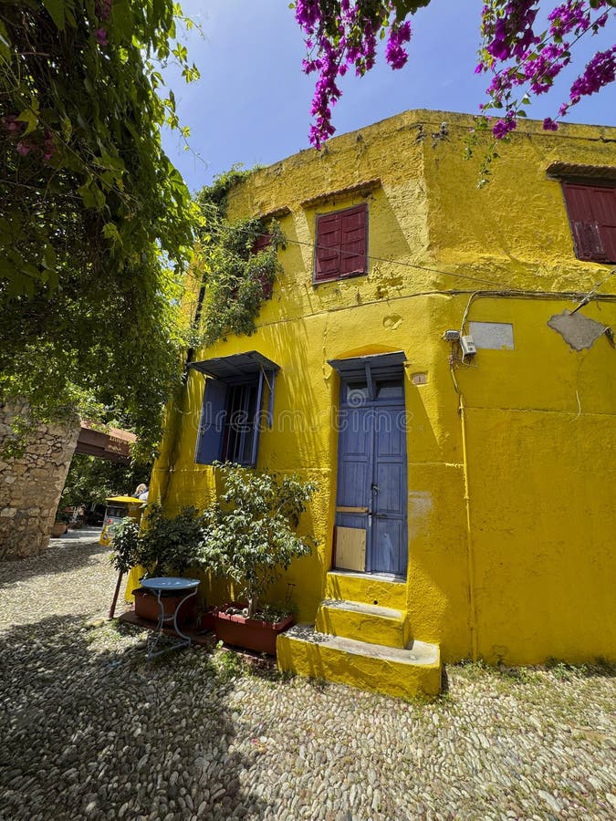 Rhodes Old Town Rhodes Greek Island Stock Image - Image of landscape ...