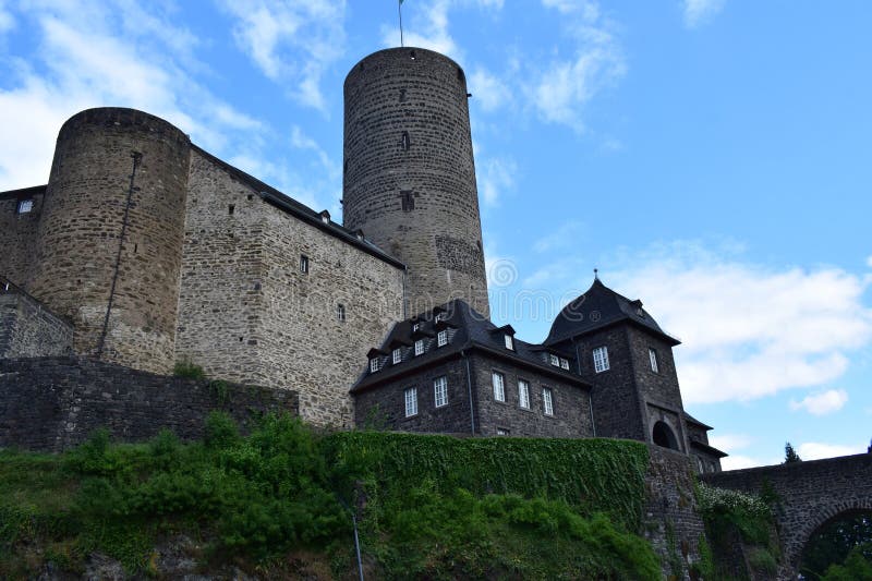 Genovevaburg in Mayen Old Town, Germany Stock Image - Image of eifel ...