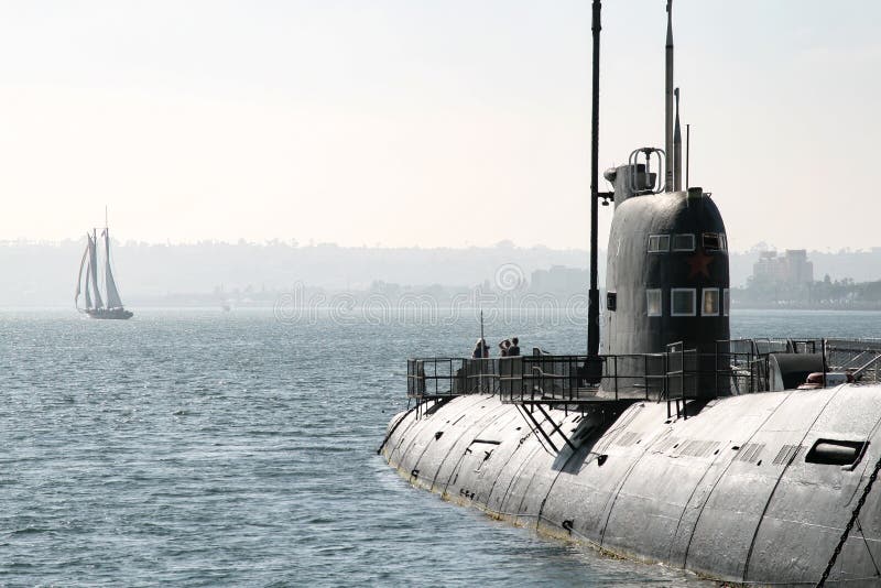 Old Submarine stock image. Image of port, murcia, landmark - 25852733
