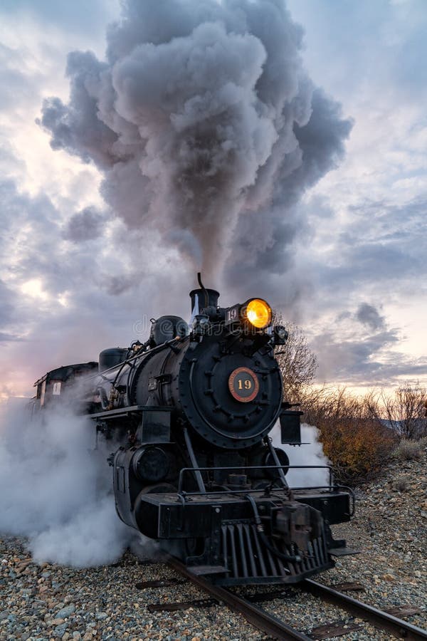 The Historic Sumpter Valley Railroad in Central Oregon Stock Image ...