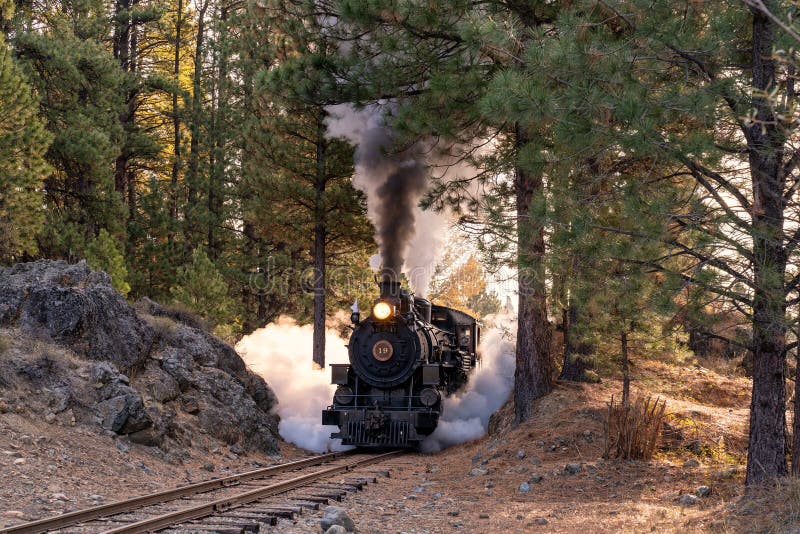 The Historic Sumpter Valley Railroad in Central Oregon Editorial ...