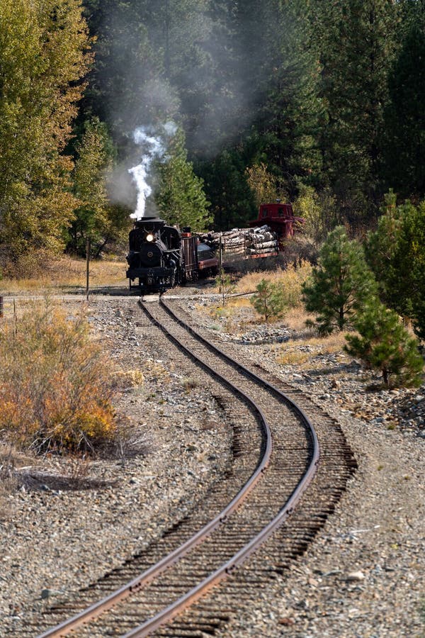 The Historic Sumpter Valley Railroad in Central Oregon Editorial ...