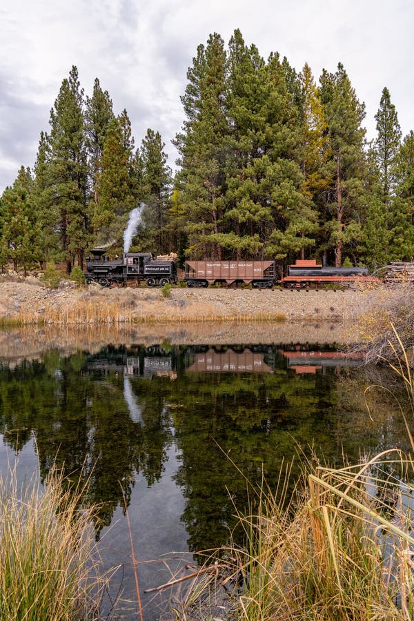 The Historic Sumpter Valley Railroad in Central Oregon Editorial Image ...