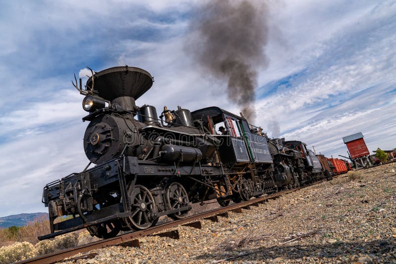 The Historic Sumpter Valley Railroad in Central Oregon Editorial Image ...