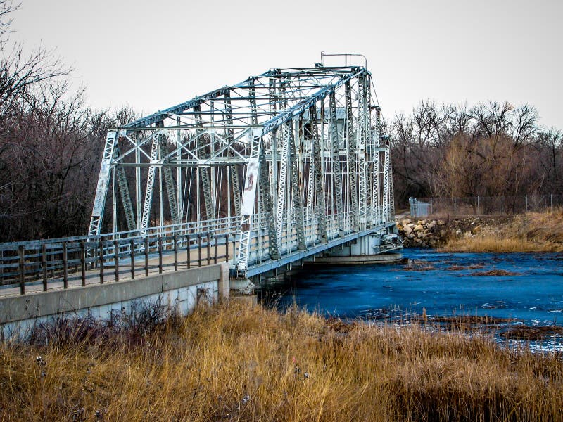 Historic Swing Bridge stock photo. Image of lockport - 84199650