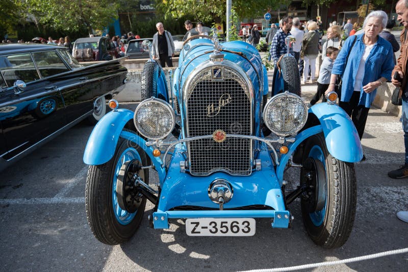 Historic Talbot 11hp Six Racing Car or Also Known As 11 Six. it is Blue ...