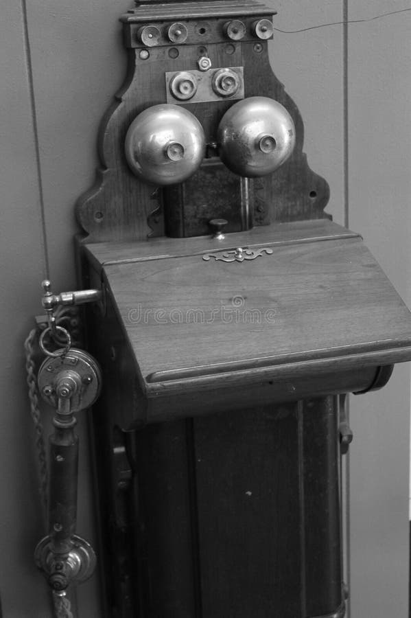 Historic Telephone Handset stock photo. Image of contact - 144615262
