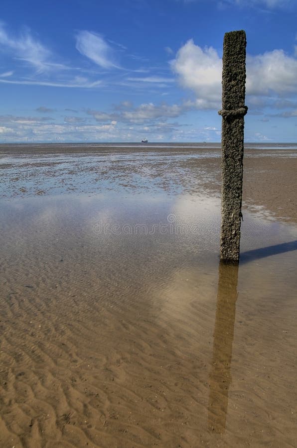 Historic Tide Measuring Pole Picture. Image: 5307323