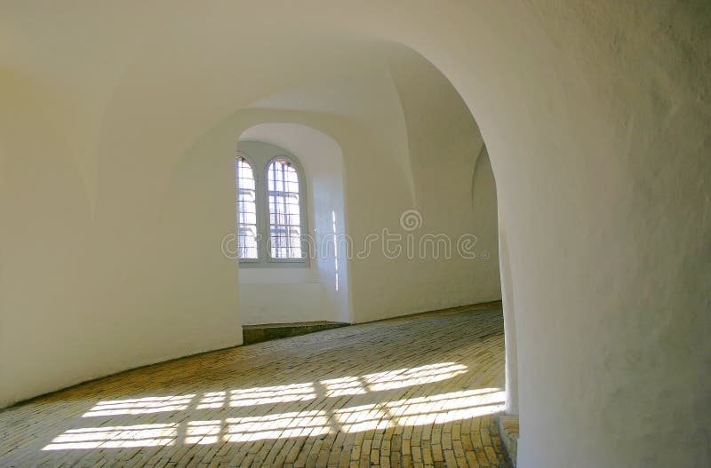 Historic tower from inside stock image. Image of impression - 2520211