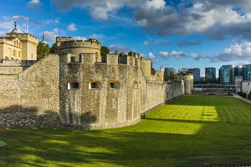 Historic Tower of London, England Stock Photo - Image of landmark ...