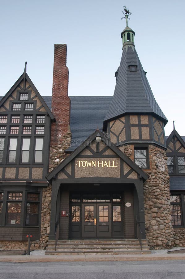 Historic Town Hall Building Picture. Image: 4557672
