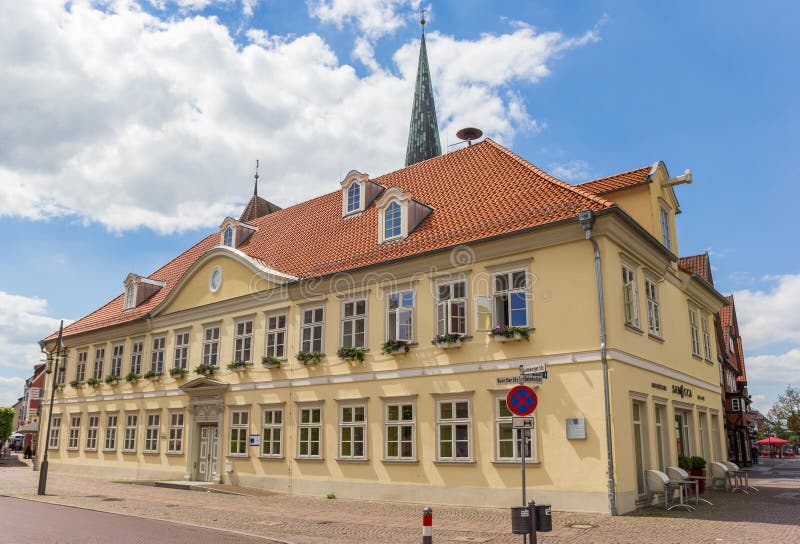 Historic Town Hall in the Center of Uelzen Editorial Stock Image ...