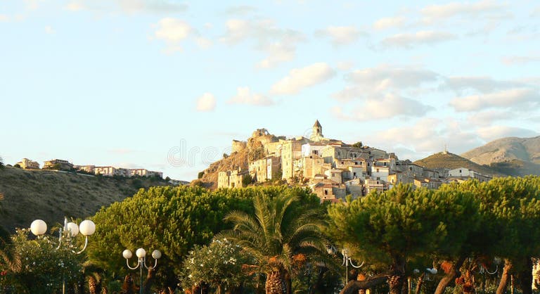 Scalea, Italy stock image. Image of town, european, calabria - 16232663