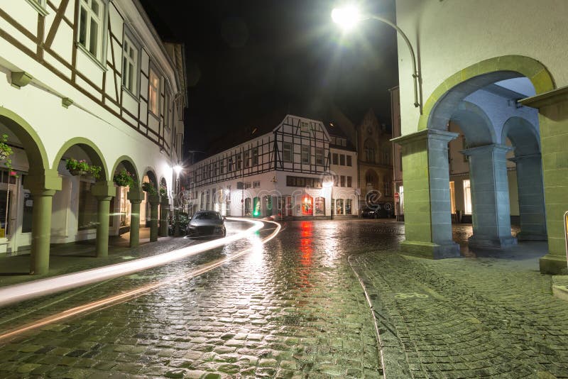 St Patrokli Dom Soest Germany in the Evening Stock Photo - Image of ...