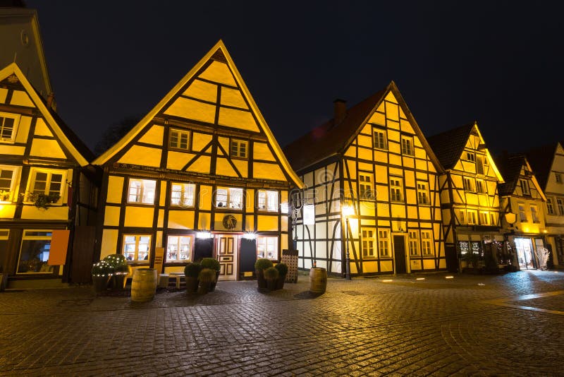 St Patrokli Dom Soest Germany in the Evening Stock Photo - Image of ...