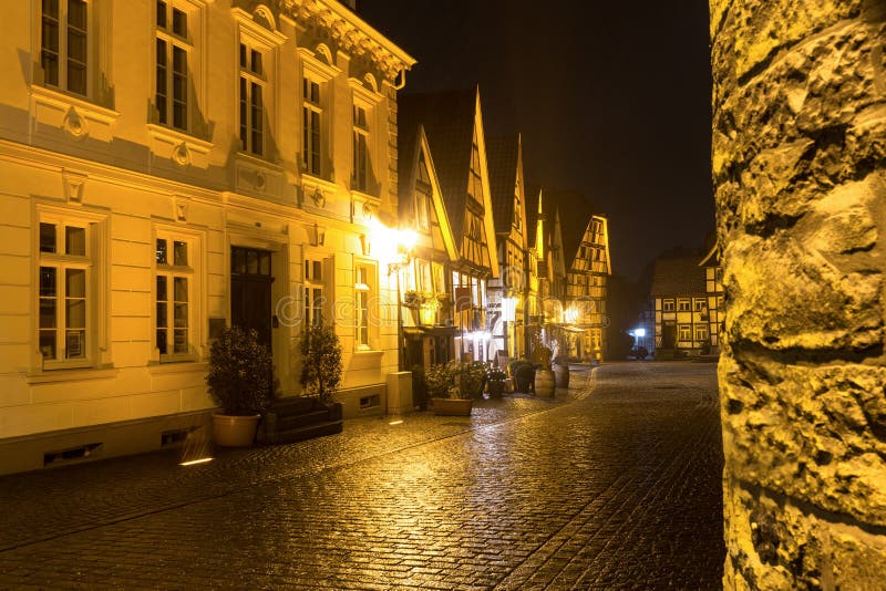 St Patrokli Dom Soest Germany in the Evening Stock Photo - Image of ...