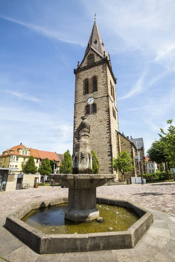 Historic Town Warburg Germany Stock Image - Image of sightseeing ...
