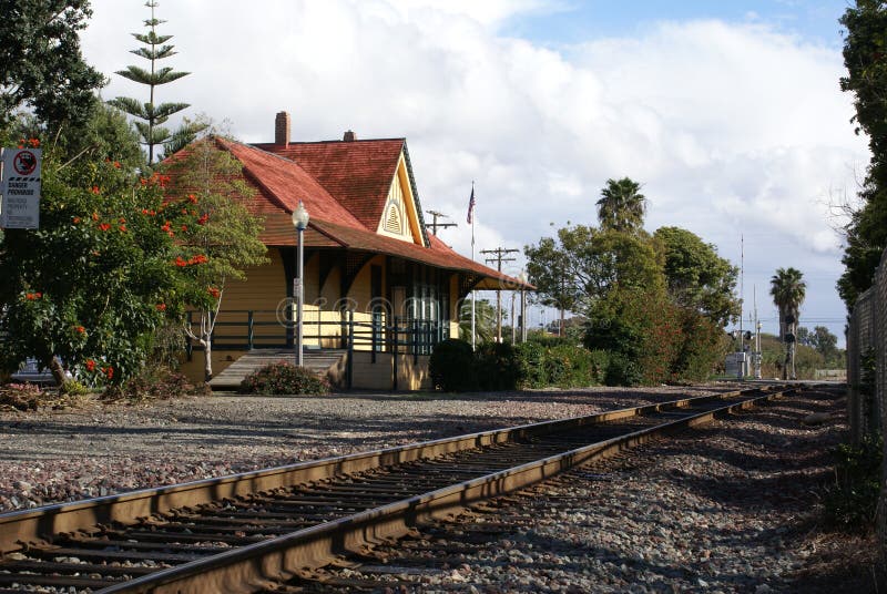 Historic Train Depot stock image. Image of depot, train - 8088659