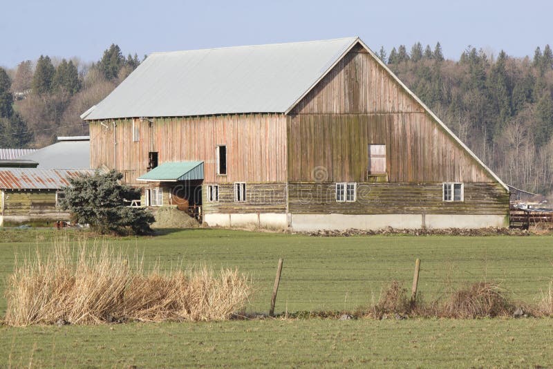 Historic Turn of the Century Barn Stock Image - Image of canada ...
