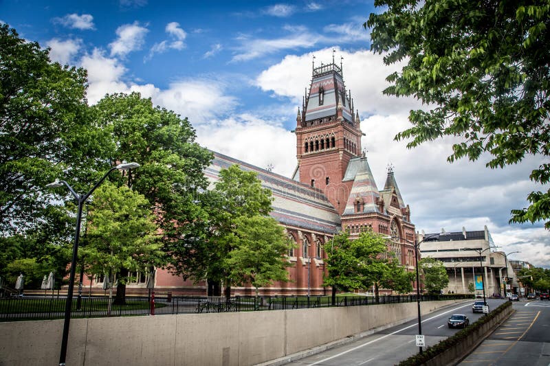 Historic University Building Surrounded by Greenery on a Sunny Day ...