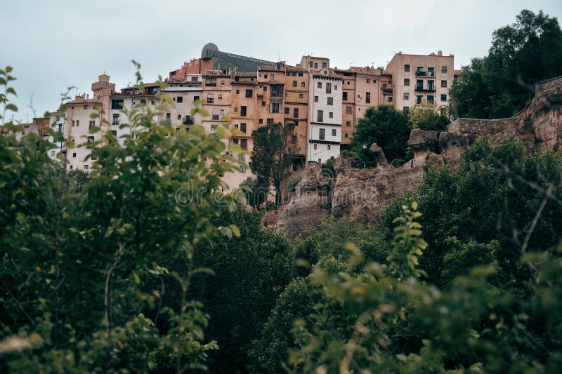 Historic Urban Center of Cuenca. Medieval History of Spain Stock Image ...