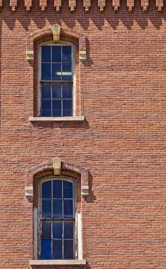 Historic Vertical Mill Windows Stock Image - Image of vintage, design ...