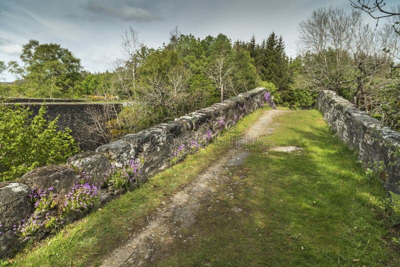 General Wade S Bridge in Aberfeldy, Scotland Stock Photo - Image of ...