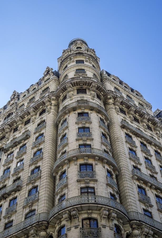 Historical Ansonia Building Stock Image - Image of exterior, blue ...