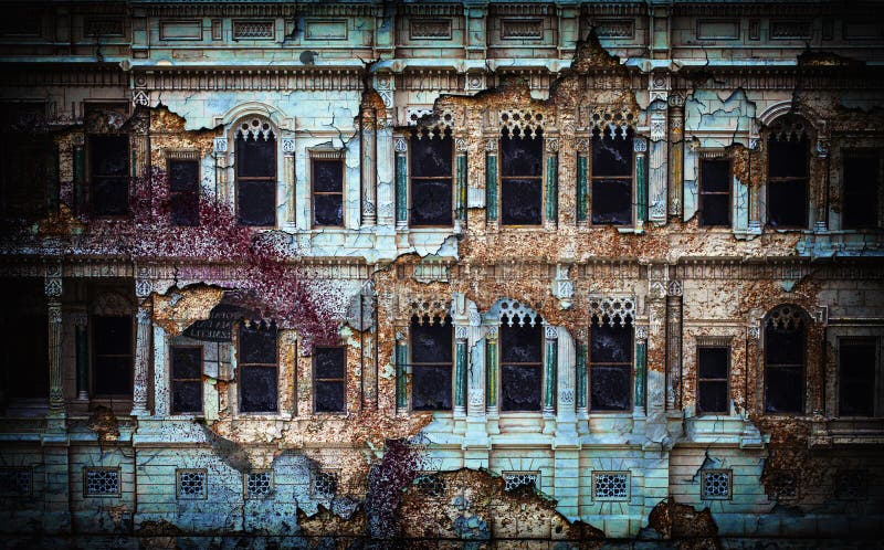 Historical Building Background Texture Stock Image - Image of gate ...