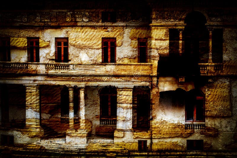 Historical Building Background Texture Stock Illustration ...