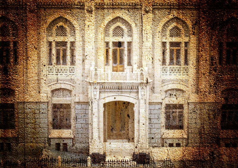 Historical Building Background Texture Stock Illustration ...