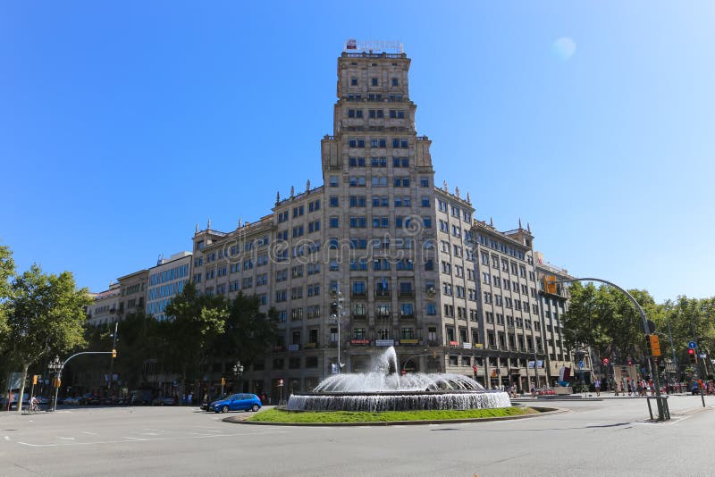 Historical Building, Barcelona Editorial Image - Image of berenguer ...