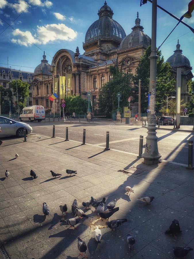 Historical Building in Bucharest, Romania Editorial Photography - Image ...