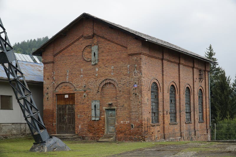 Historical Building at Coal Mine Editorial Stock Image - Image of ...