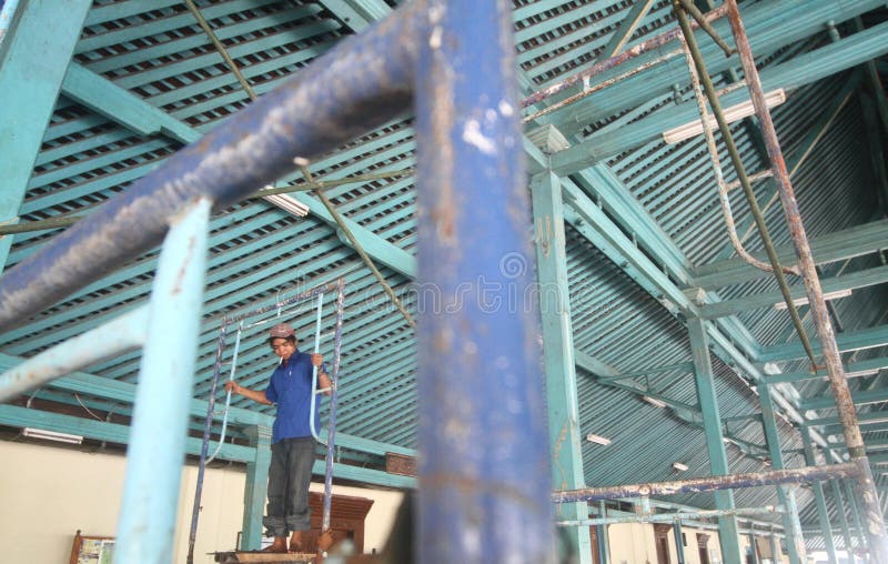 Historical Building Conservation Editorial Stock Image - Image of ...