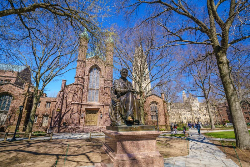 Historical Building in Downtown New Haven Stock Image - Image of ...