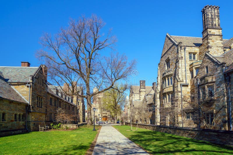 Historical Building in Downtown New Haven Stock Photo - Image of gothic ...