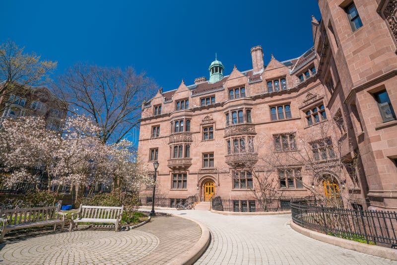Historical Building in Downtown New Haven Stock Image - Image of ...