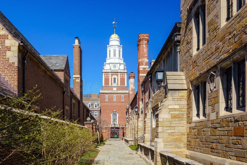 Historical Building in Downtown New Haven Stock Image - Image of ...
