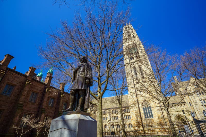 Historical Building in Downtown New Haven Stock Photo - Image of learn ...