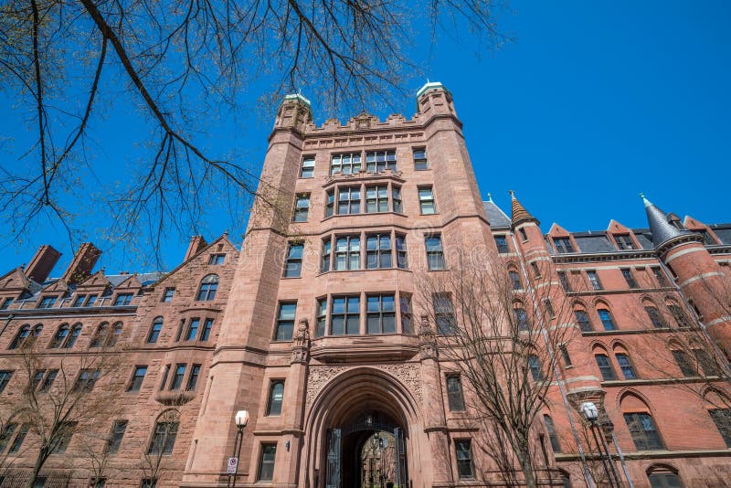 Historical Building in Downtown New Haven Stock Image - Image of ...