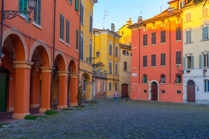 Historical Building in Italian Town Modena Stock Image - Image of ...