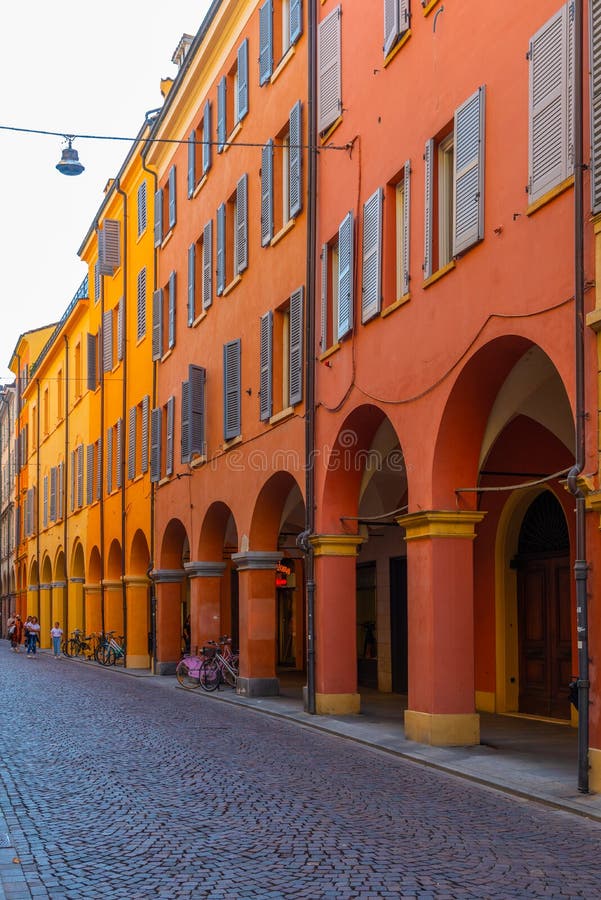 Historical Building in Italian Town Modena Editorial Stock Photo ...