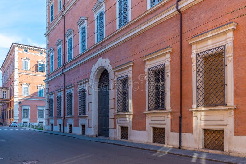 Historical Building in Italian Town Modena Editorial Photo - Image of ...