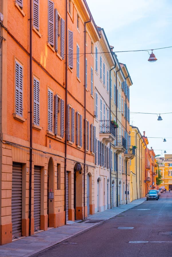 Historical Building in Italian Town Modena Editorial Photo - Image of ...