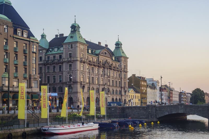 Historical Building of Malmo Editorial Stock Image - Image of ...