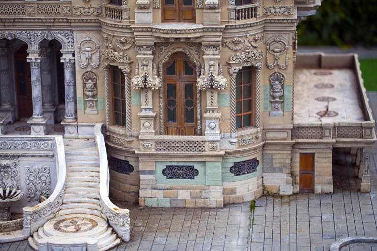 Historical Building Model stock image. Image of fortification - 90689951