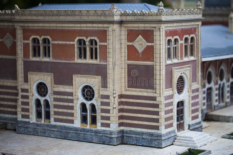 Historical Building Model stock photo. Image of model - 90691696
