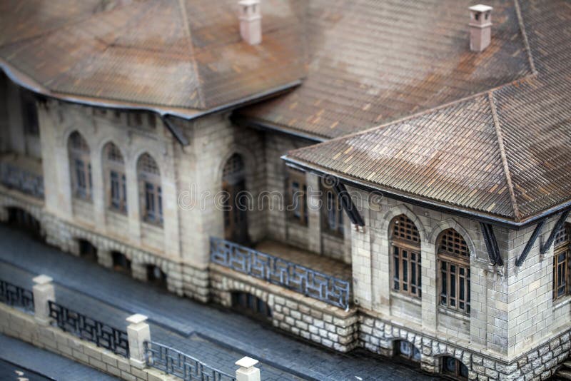 Historical Building Model stock image. Image of asia - 90694455