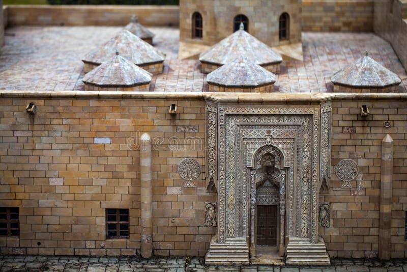 Historical Building Model stock image. Image of fortification - 90695673